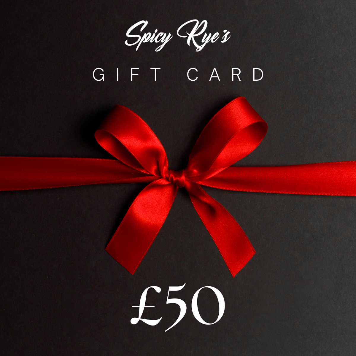 Spicy Rye’s Gift Cards – Spicy Rye's